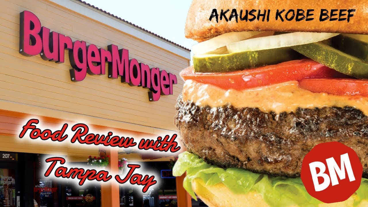 Burger Monger food review with Tampa Jay - YouTube