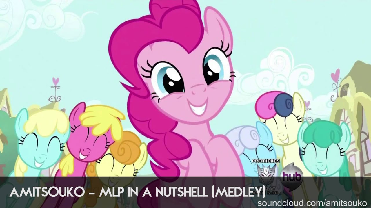 Amitsouko - My Little Pony in a Nutshell (Mashup 10 songs) - YouTube