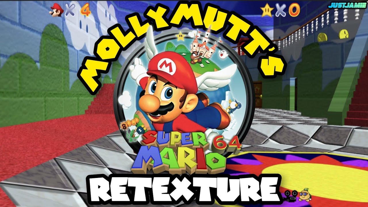 The Best Super Mario 64 HD Texture Pack Ever + Download Link! #n64 # ...