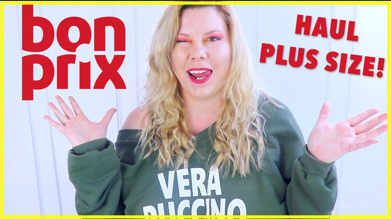 WIELKI HAUL BONPRIX - PLUS SIZE [ MIERZYMY ] - YouTube
