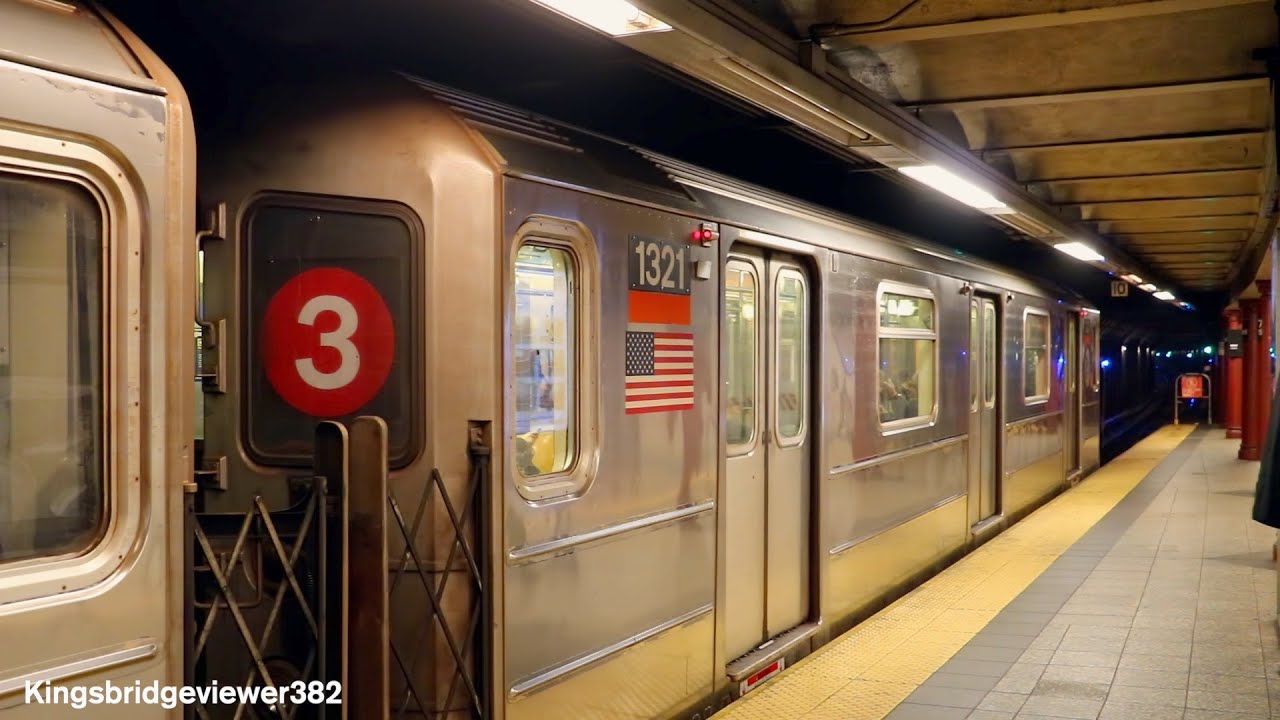 MTA New York City Subway: The 3 Express Train at the 72nd Street Subway ...