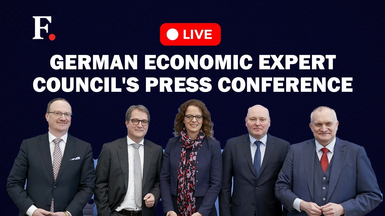 LIVE : German Economic Expert Council Holds News Conference To Present ...