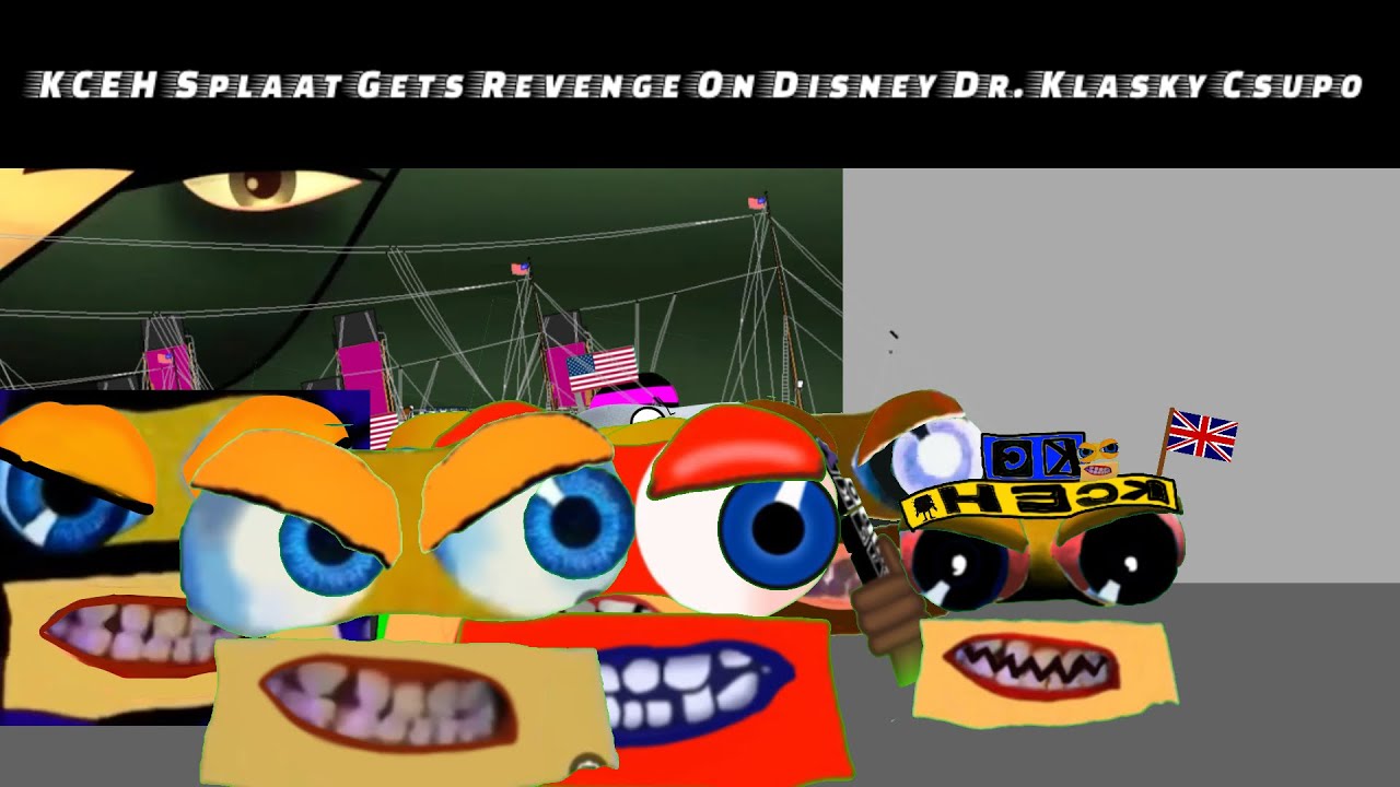 RoboSplaat Toons Short: KCEH Splaat Gets Revenge On Disney Dr. Klasky ...