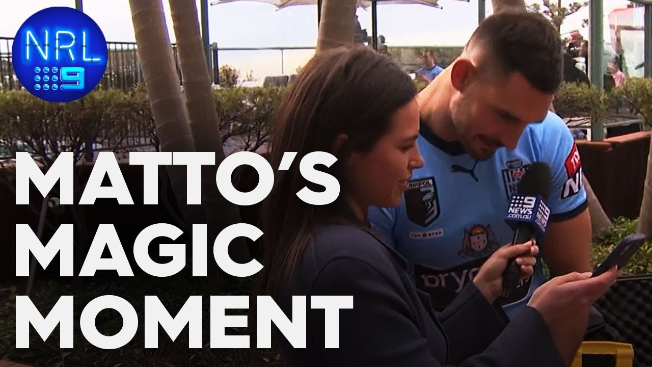 The moment Ryan Matterson found out he was playing Origin | Wide World ...