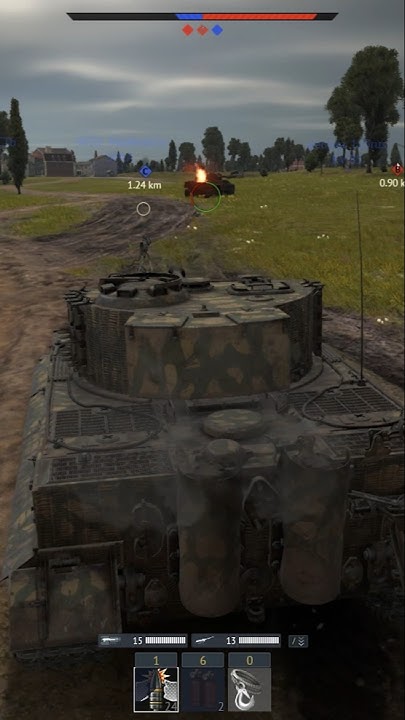 Tiger vs M4A3E2 | War Thunder | #shorts - YouTube