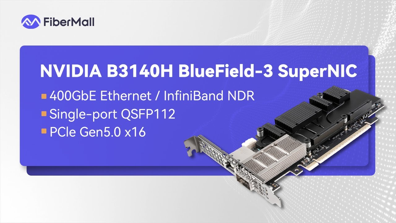 Unboxing NVIDIA BlueField-3 SuperNIC: 400G Network Powerhouse ...