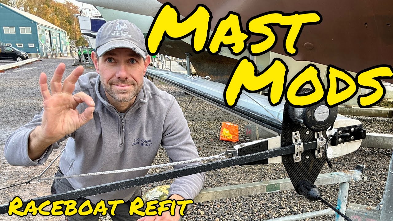 Solo Racing Mods and Upgrades - Low Friction Sail Track, Backstay ...
