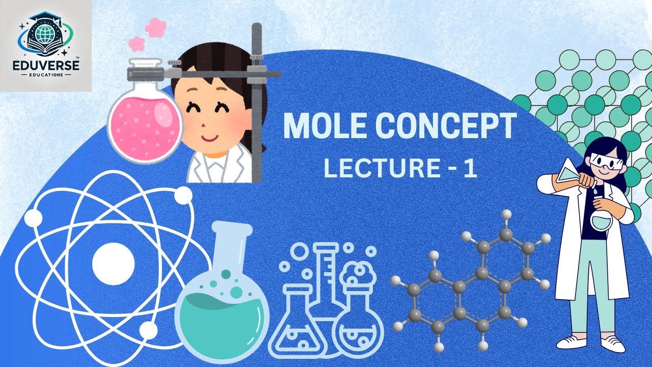 🧪 Introduction to Mole Concept | Avogadro’s Number | JEE Chemistry 🚀 ...