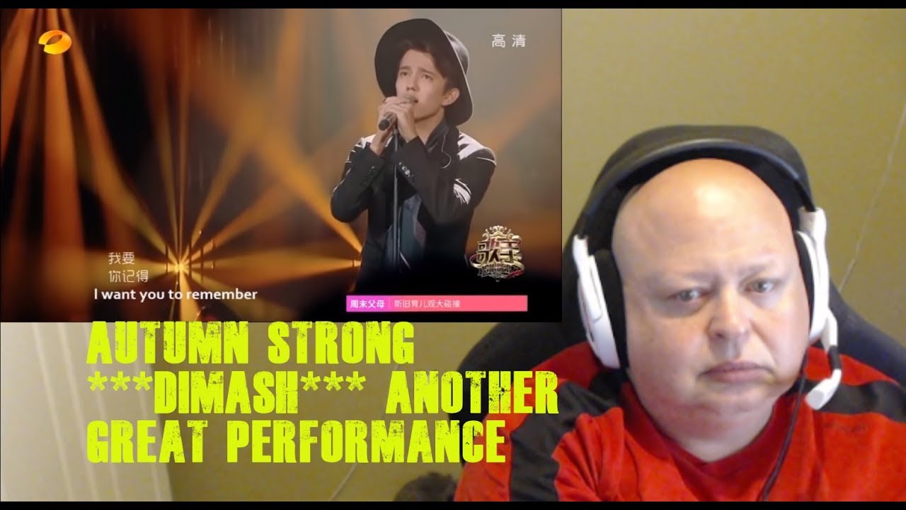 Autumn Strong ***DIMASH*** Another great Performance - YouTube