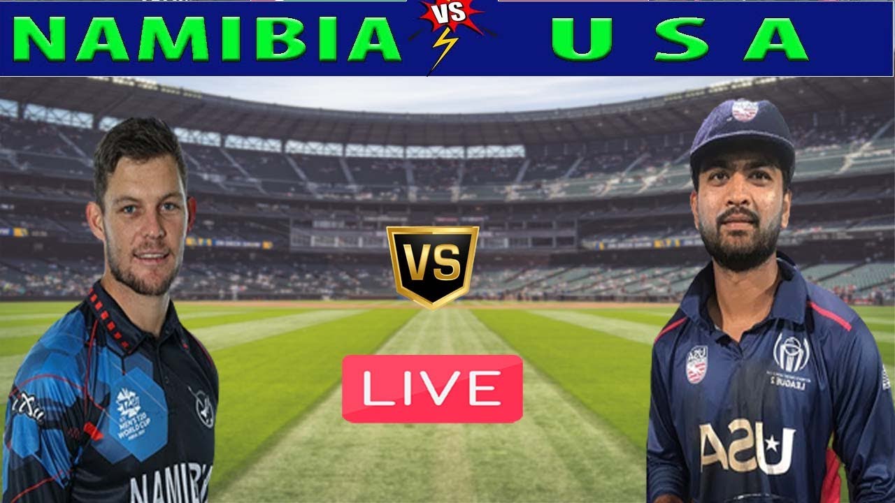 Live: Namibia Vs United States – 1st ODI | NAM Vs USA Live | Namibia ...