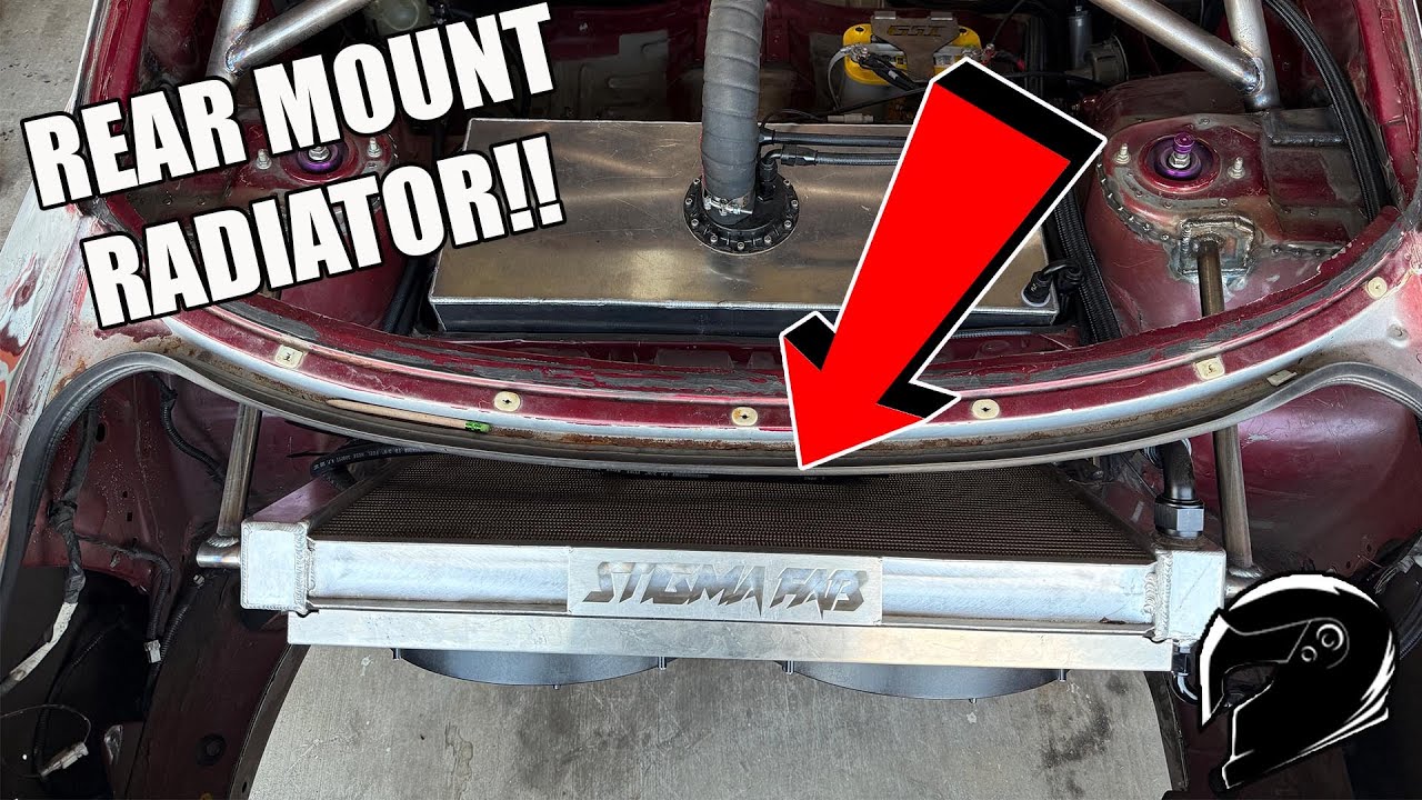 S14 DRIFT BUILD! CUSTOM. REAR MOUNT RADIATOR!! - YouTube