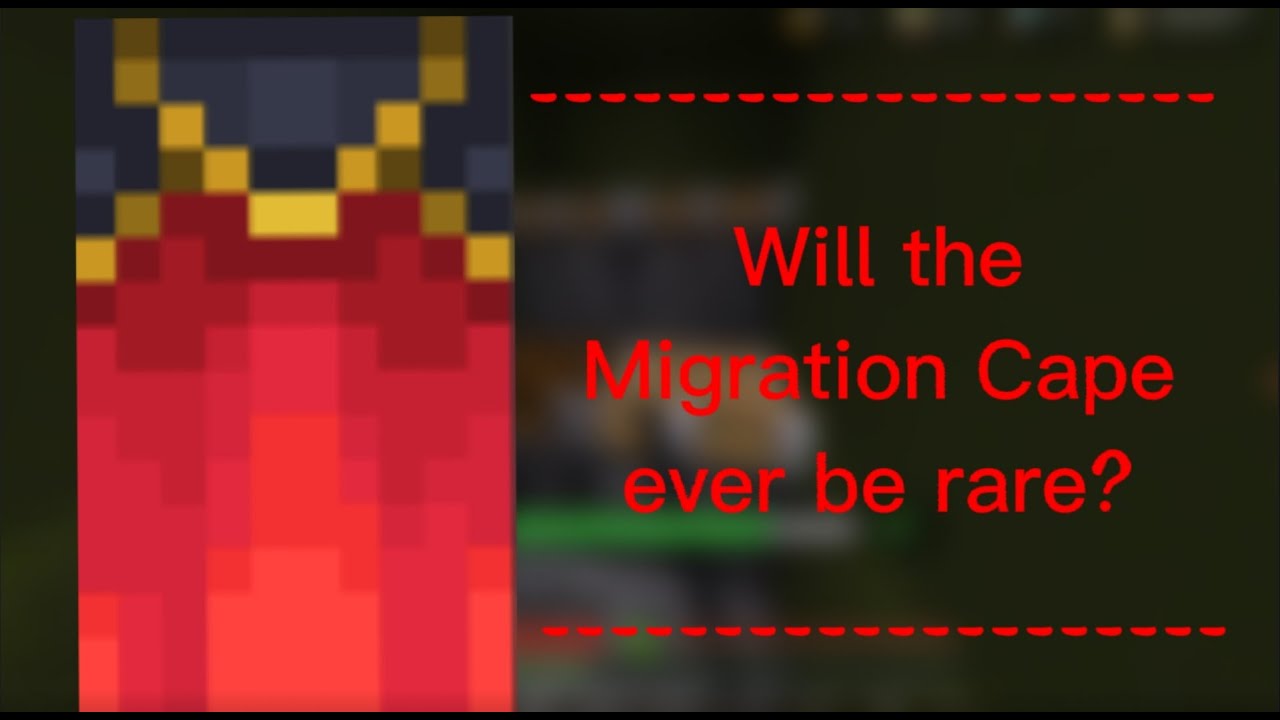 Will the Migration Cape ever be Rare? - YouTube
