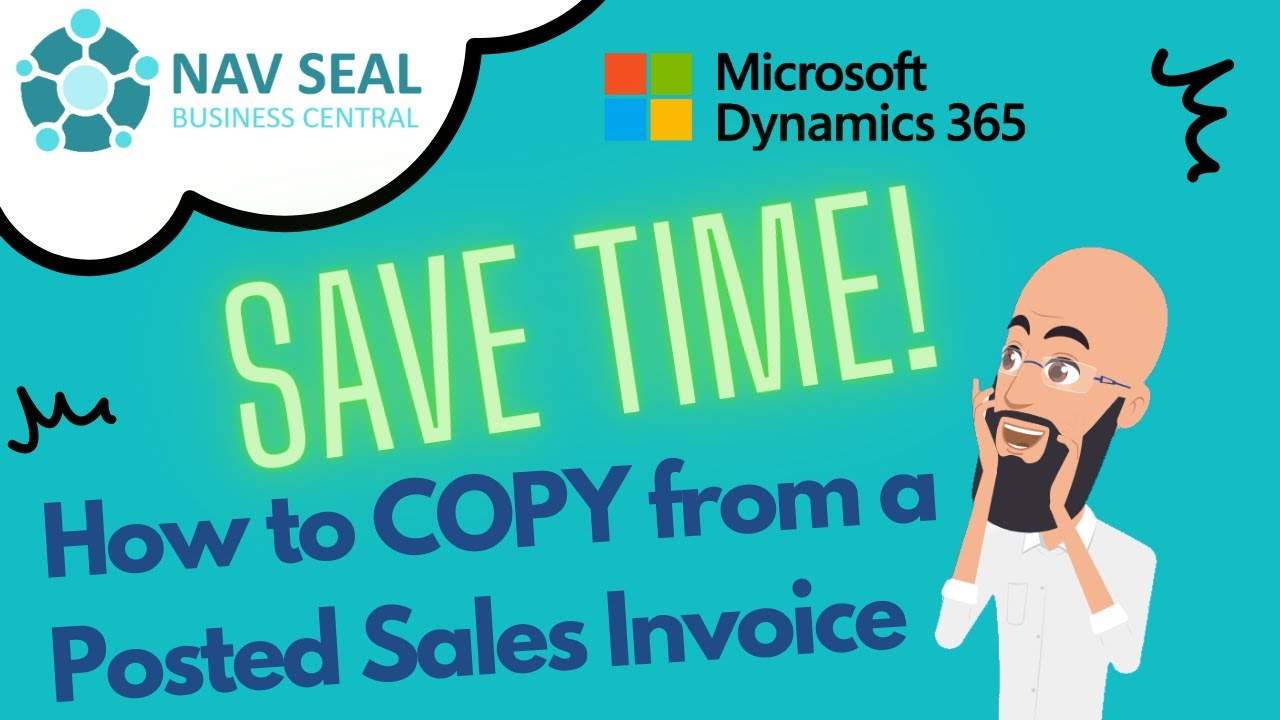 Copy Posted Sales Invoice to Sales Order (for repeat orders) | NAV SEAL ...