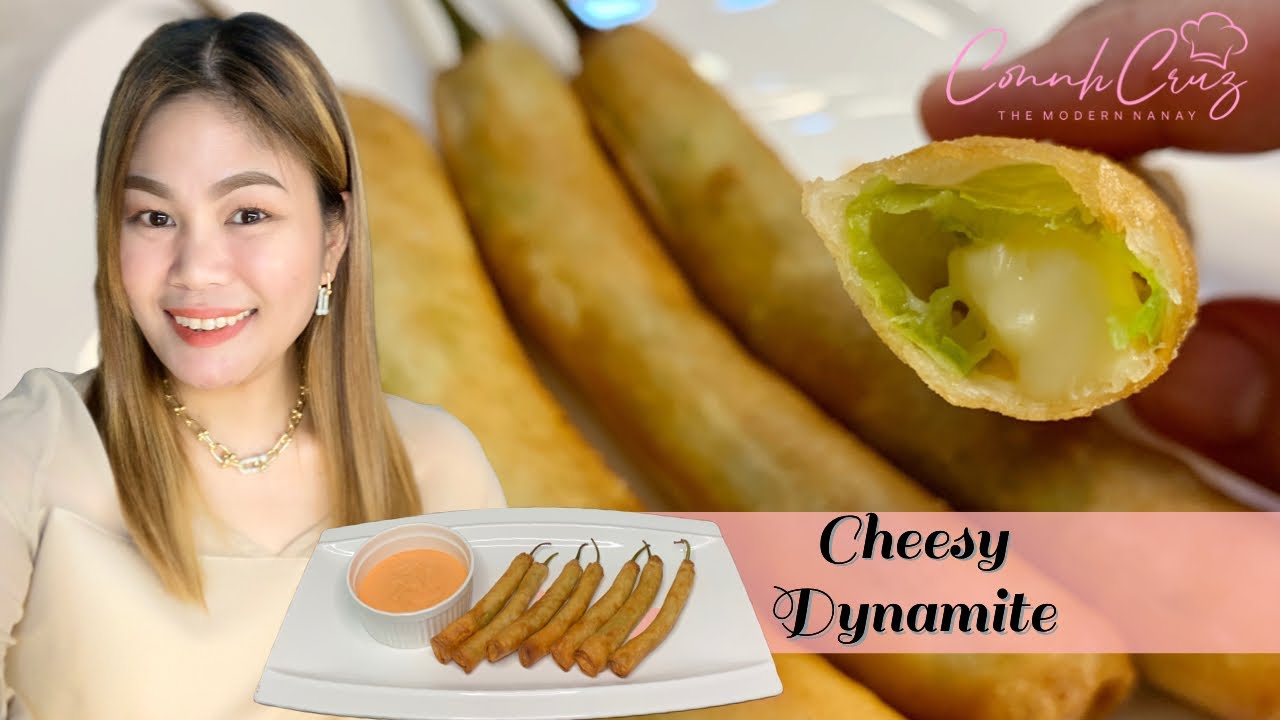 CHEESY DYNAMITE RECIPE | Snack Idea | Connh Cruz - YouTube
