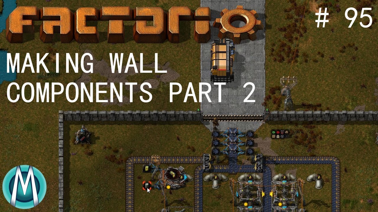[Factorio] Angels & Bobs Ep 95: Making Wall Components Part 2 (Tutorial ...