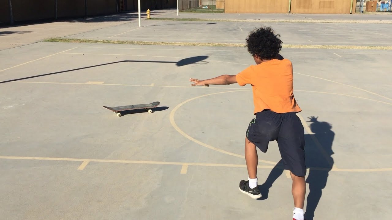 Roundoff Back Tuck Onto Skateboard Must See - YouTube