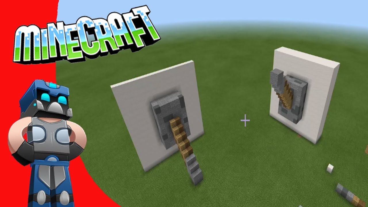Minecraft: Como hacer Palanca 3D Tutorial - YouTube