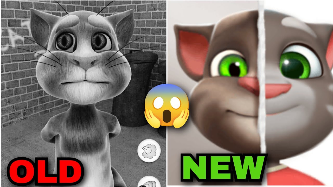 OLD TOM vs NEW TOM! Talking Tom Cat 2010 vs 2025 Gameplay 🔥 (HUGE ...