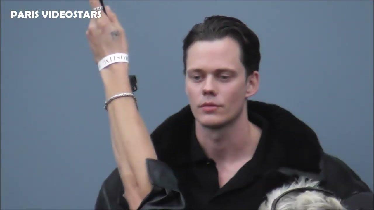 Bill Skarsgard Paris Fashion Week 30 September 2024 Show Balenciaga
