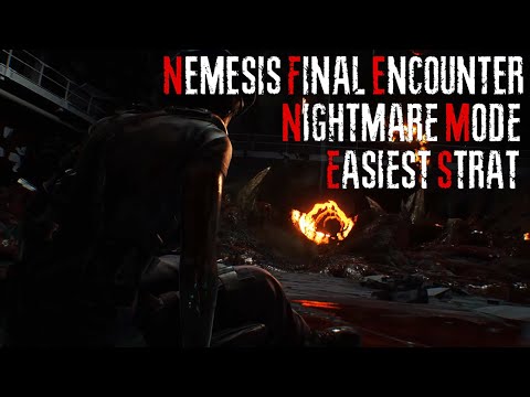 Nemesis Final Encounter (Nightmare mode) *Easiest* way to beat him ...