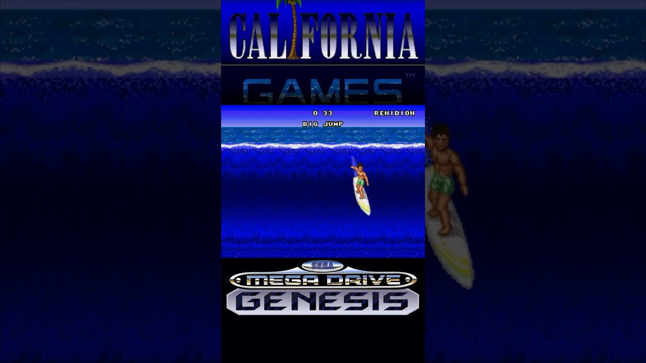 California Games (Sega Mega Drive/ Genesis) #retrogaming - YouTube