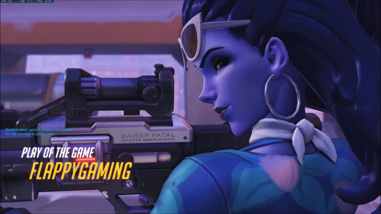 Overwatch - The best Widowmaker Quintuple Head-shot POTG - YouTube