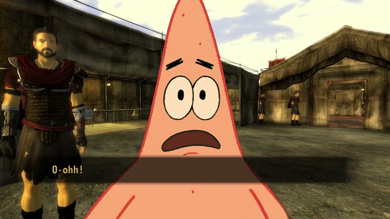 SpongeBob introduces Legate's camp to Patrick - YouTube