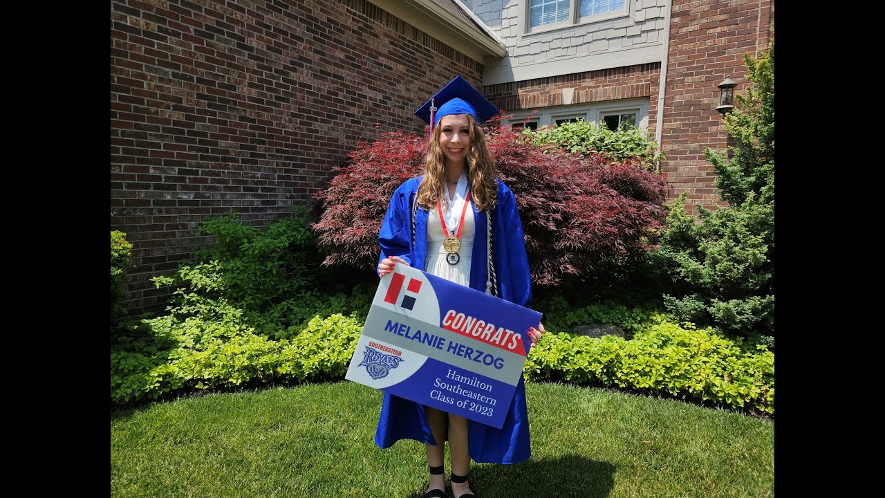 Melanie Herzog 2023 HSE High School Graduation Video - YouTube