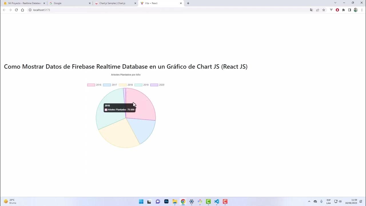 Curso/Script de Chart JS, Firebase Realtime Database y React JS v1.3.0 - YouTube