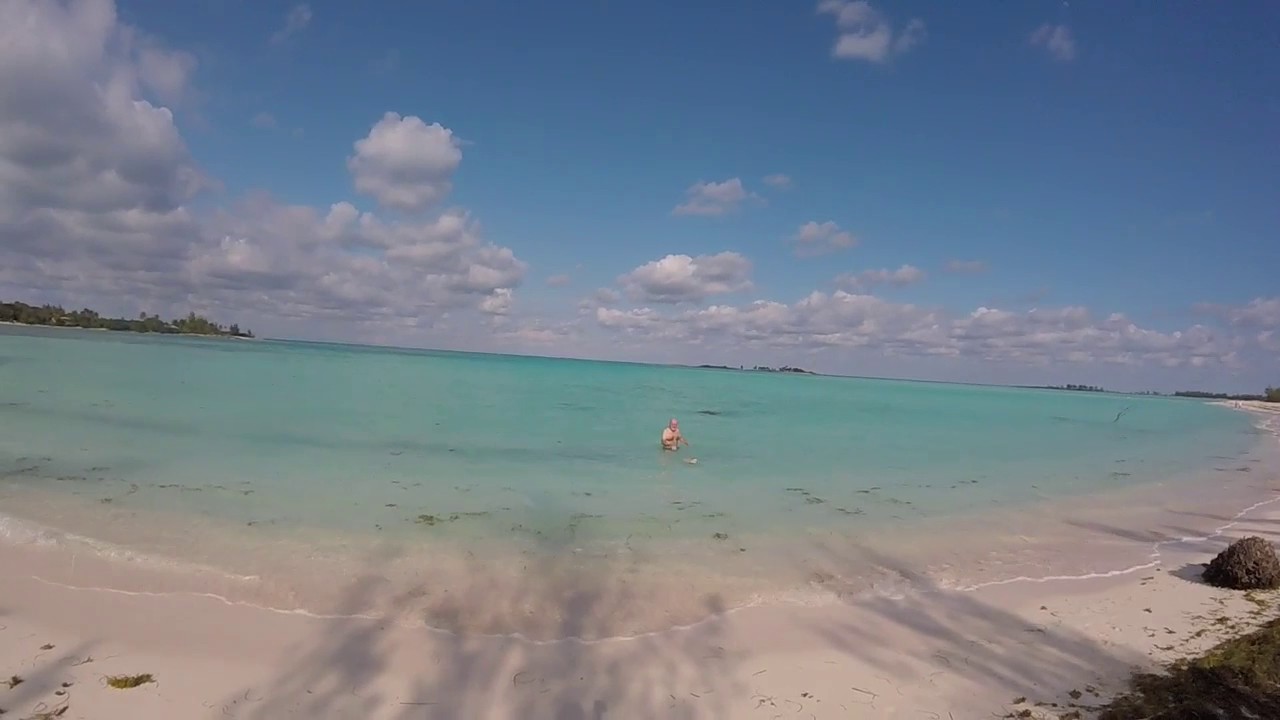Luke Swimming Gillam Bay, Green Turtle Cay - YouTube