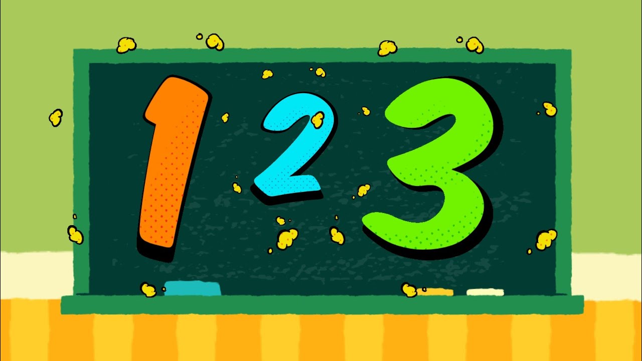 123 learning video for kids, counting - YouTube