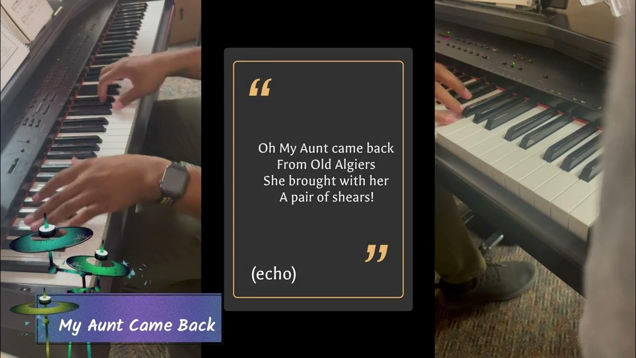 My Aunt Came Back (accompaniment track) - YouTube