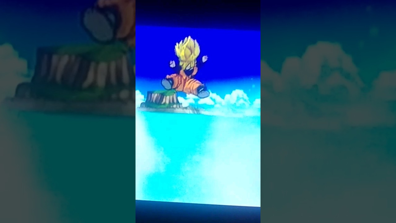 Dragonball Z Budokai 2 Recoome Attacks Super Saiyan Goten Into Island ...