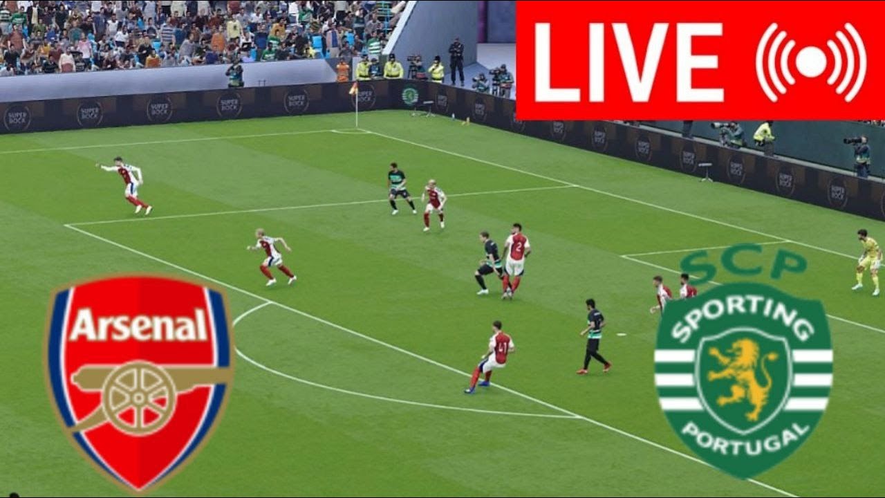 🔴LIVE : Sporting CP vs Arsenal | 2024-25 Full Match Live Streaming ...