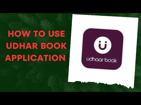 How to use Udhar book application|Complete review A to z - YouTube