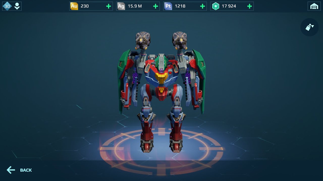 War robot ! Is Seraph + 2x puncher + 2x Nuclear Amplifier+ 1x repair ...