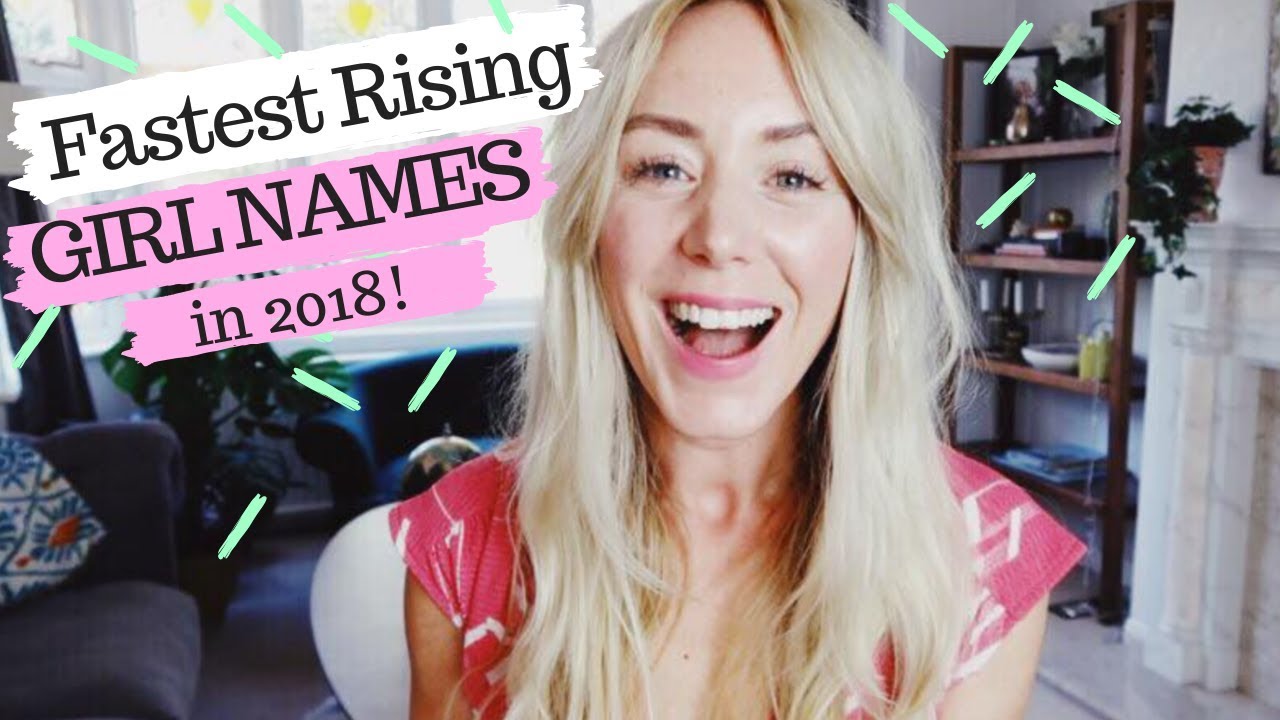 15 Fastest Rising Girl Names in 2018 | SJ STRUM - YouTube