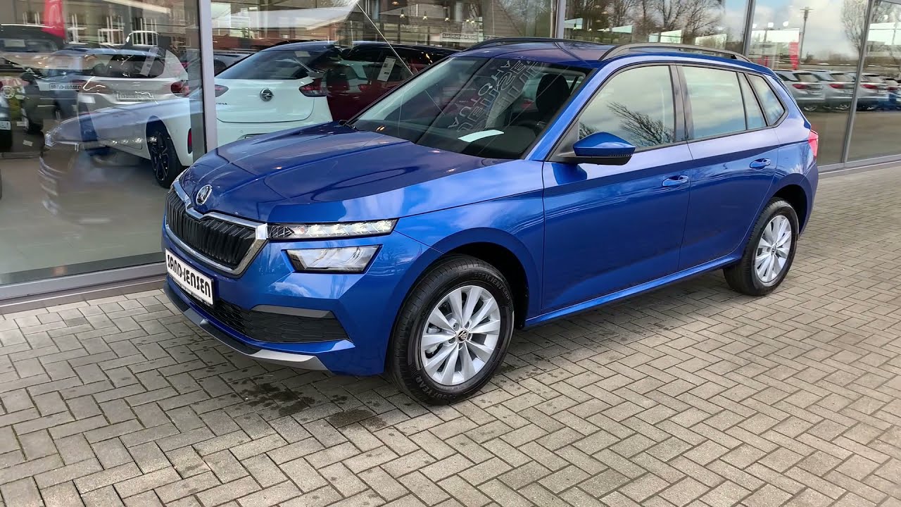 Fabelhafte Skoda Kamiq Energy Blau Bild