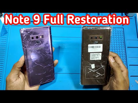 Samsung Note 9 Full Broken Restoration Full Body And Touch Glass ...