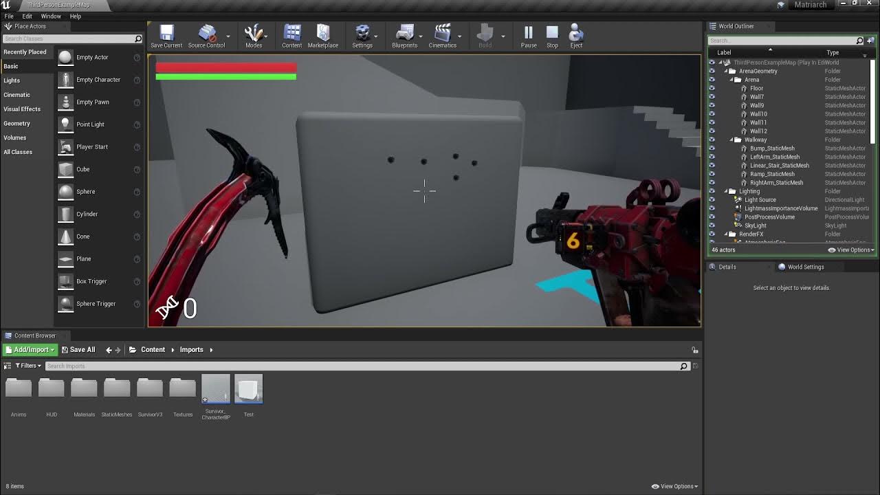 Matriarch: Swarm Log 1 – Player Setup, Scripting, Shooting and More! - YouTube