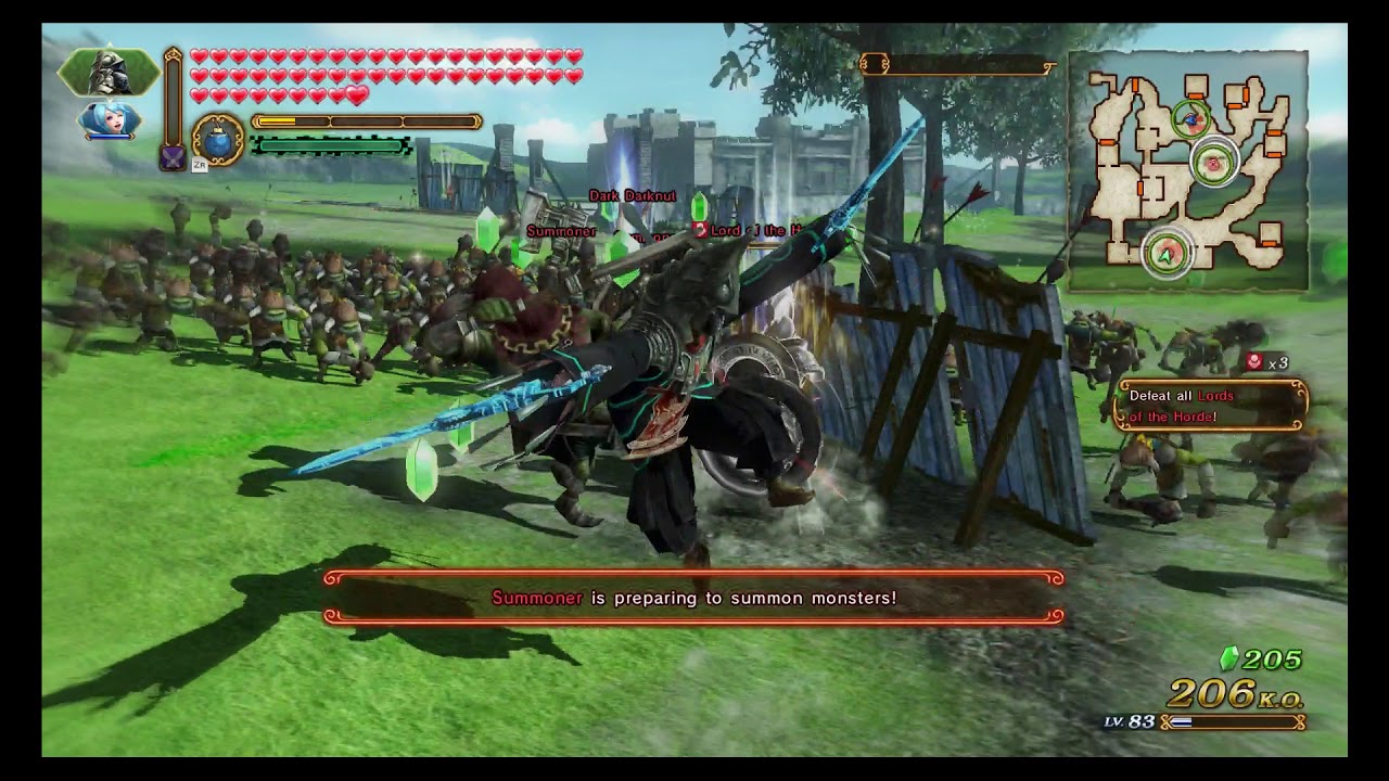 Hyrule Warriors Definitive Edition - Lorule Map - Square C3 (A Rank ...