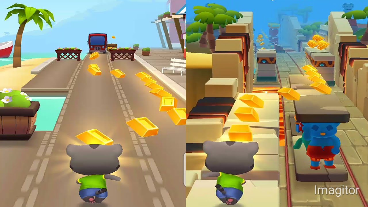 talking tom gold run 💥👉 talking tom coins game | Kids games joyland ...