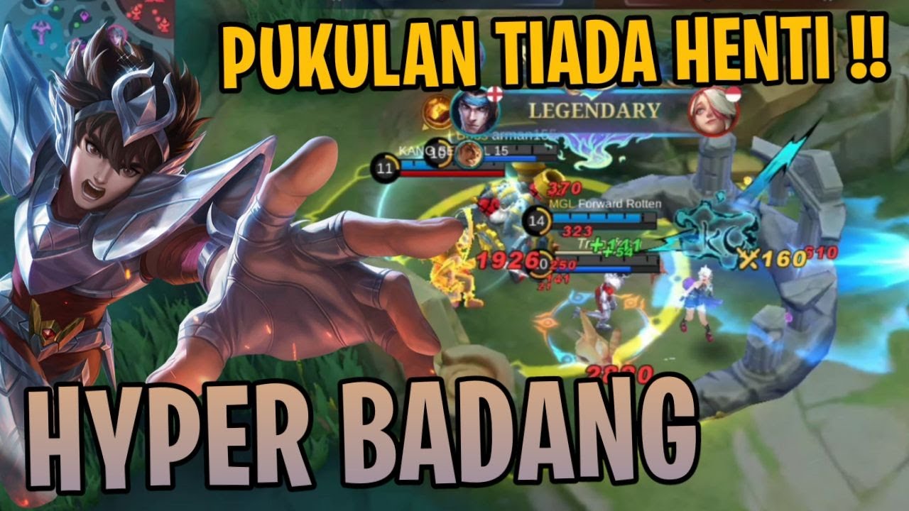 HYPER BADANG NONSTOP DAMAGE 👊👊👊 | TUTORIAL BADANG ️ ️ | BADANG BEST ...