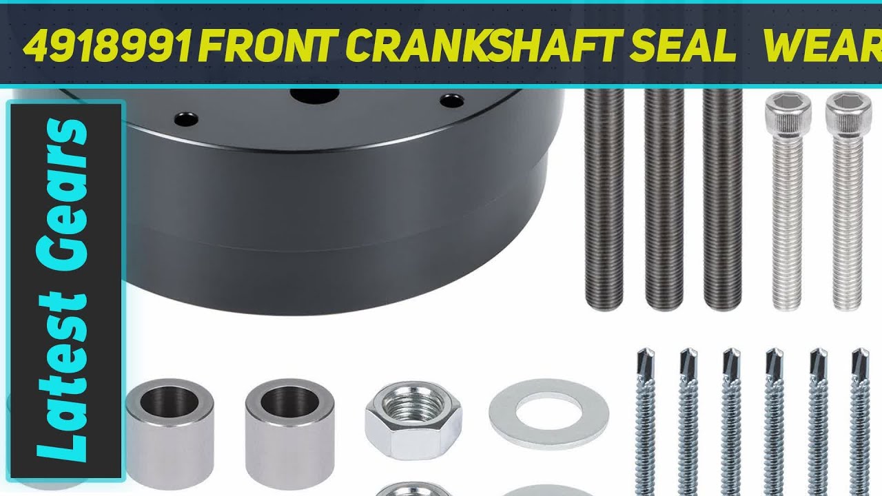 4918991 Front Crankshaft Seal & Wear Sleeve - Short Review - YouTube