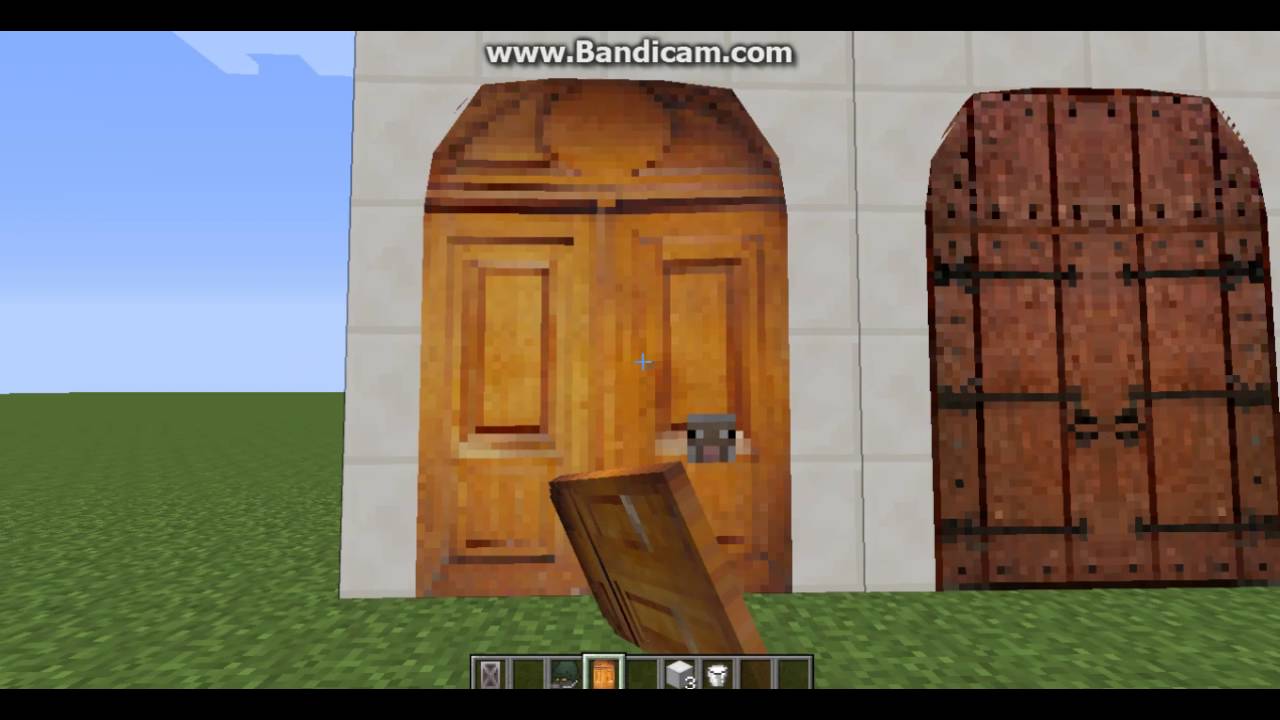 1#my first mod showcase!!!Minecraft Malisis Doors Mod For 1.7.10 - YouTube
