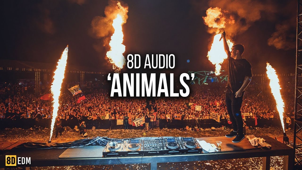 Martin Garrix - Animals | 8D AUDIO - YouTube Music