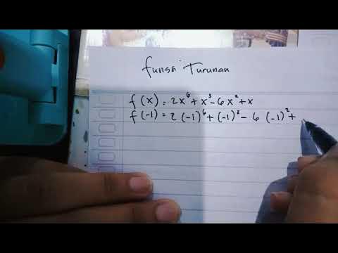 Tugas Matematika wajib kelas XI Ipa tentang turunan fungsi aljabar ...
