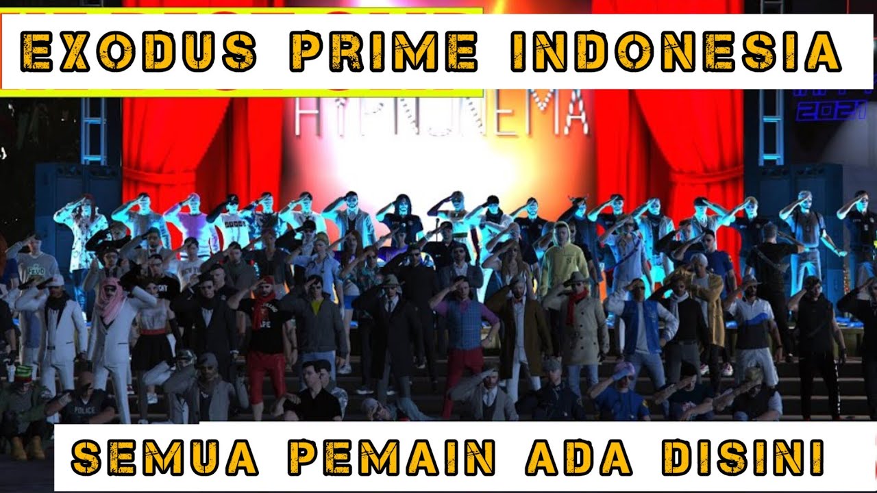 SEMUA PEMAIN EXODUS PRIME INDONESIA ROLEPLAY ADA DISINI ‼️ - YouTube