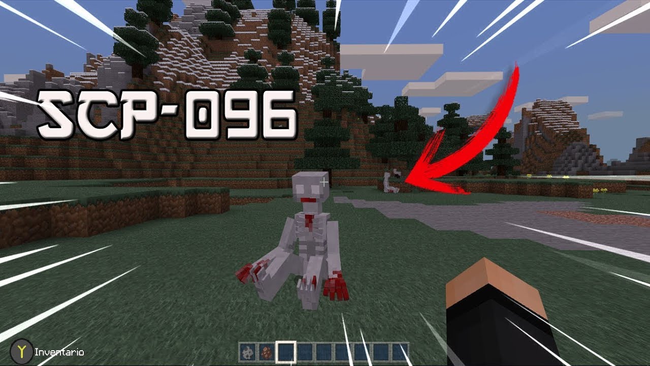EL MOB MAS TENEBROSO DE TODO MINECRAFT SCP-096 ADDON PARA MINECRAFT ...