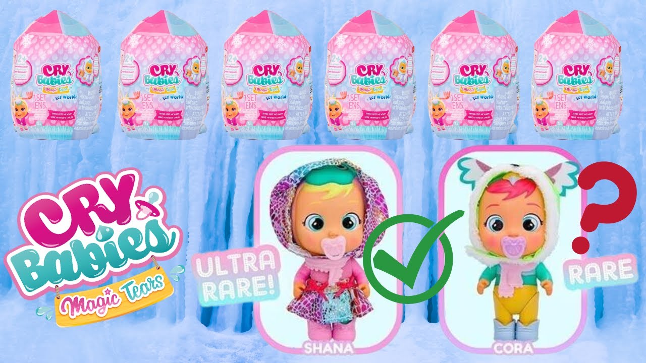 CRY BABIES MAGIC TEARS ICY WORLD KEEP ME WARM EDITION SEARCH FOR SHANA ...